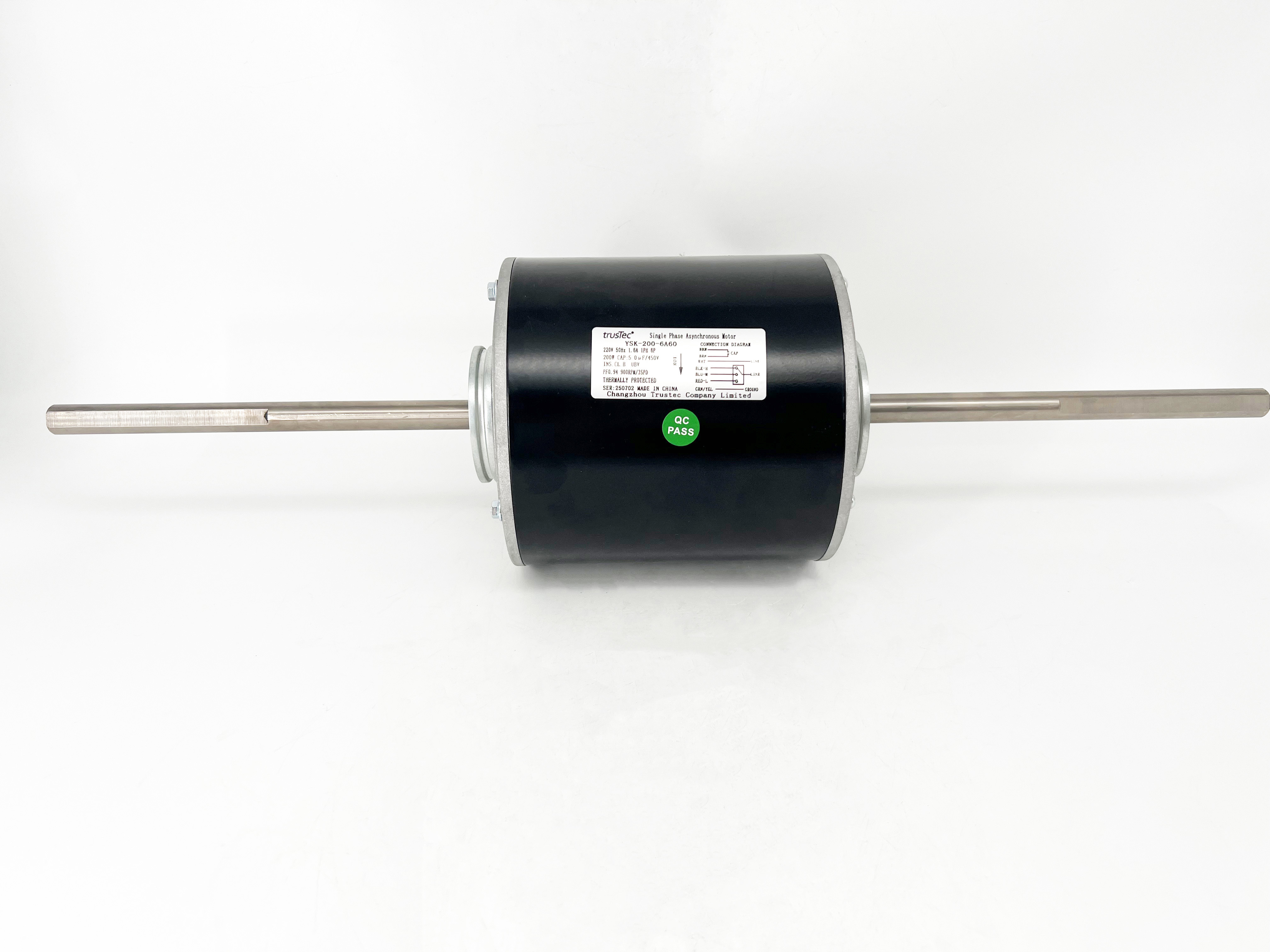 Gebläsemotor YSK-200-6A60 - 200W 900RPM3SPD 220V 50HZ